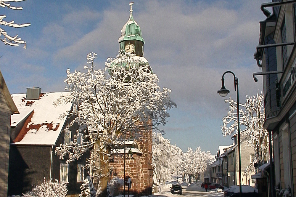 Schinkelkirche Frauenwald am Rennsteig